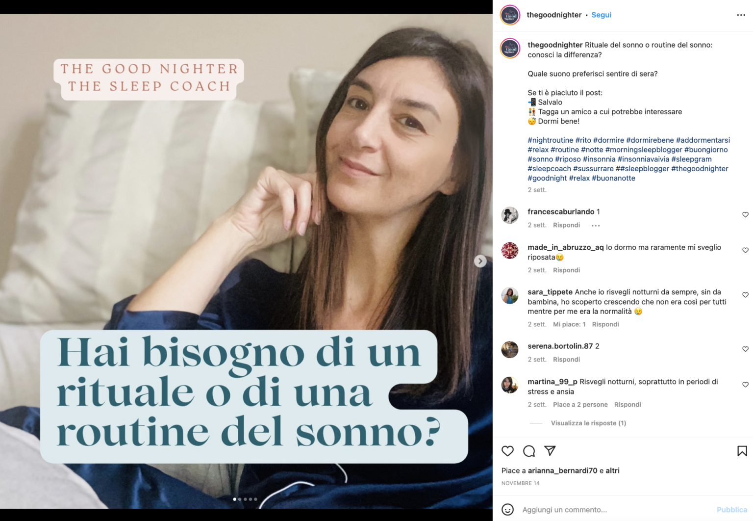 Sleep Influencer: intervista a Simona Cortopassi di The Good Nighter - Flu